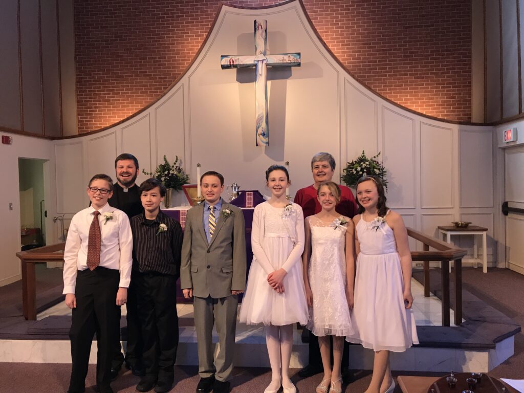 First Communion – St. Andrew's Lutheran Church